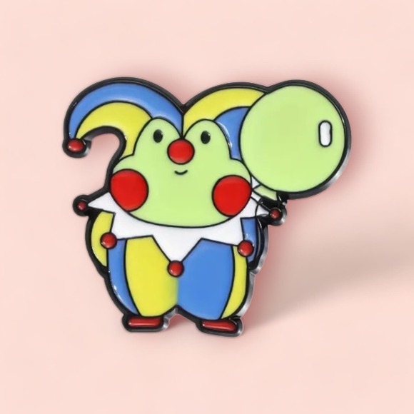 Jewelry | New Clown Frog With Balloon Kawaii Cute Enamel Pin | Poshmark